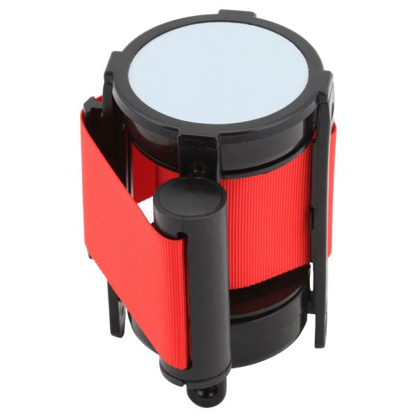 Genware Barrier Post - Retractable Red Belt - Pack Of 2 – Gastro-Direct