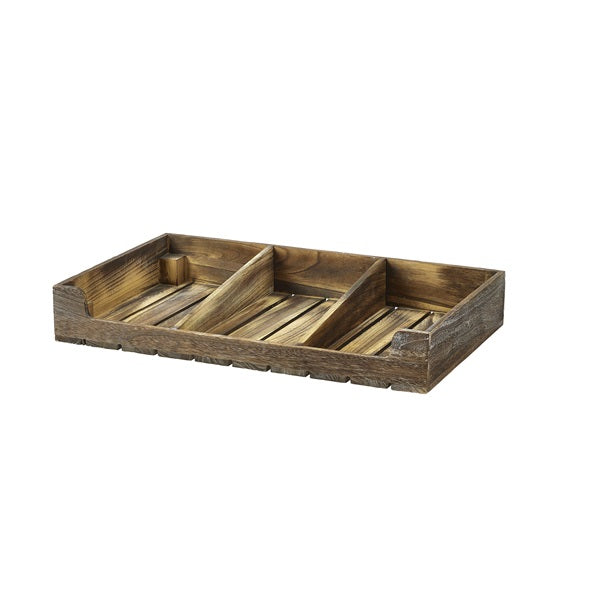 Rustic Wooden Display Crate – Gastro-Direct